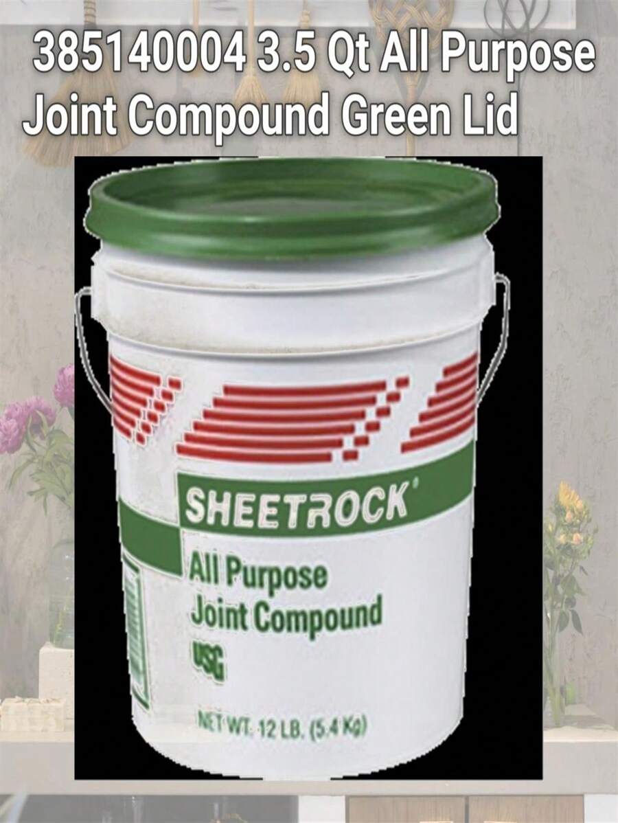 United States Gypsum 385140004 3.5 Qt All Purpose Joint Compound Green ...