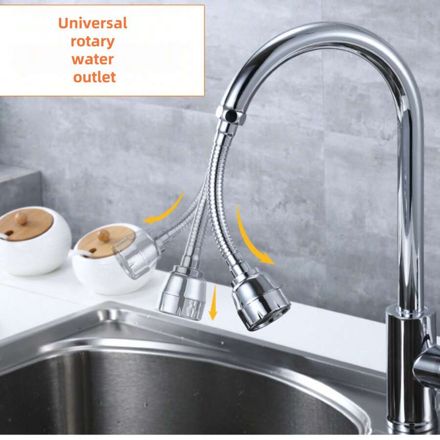 Kitchen Faucet Anti-Splash Head Extender, Universal Extender Filter ...