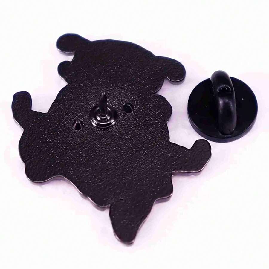 CRAYON SHINCHAN 1pc Cute Enamel Shin-Chan & Shiro Brooch, Zinc Alloy Pin For Shirts, Hats ...