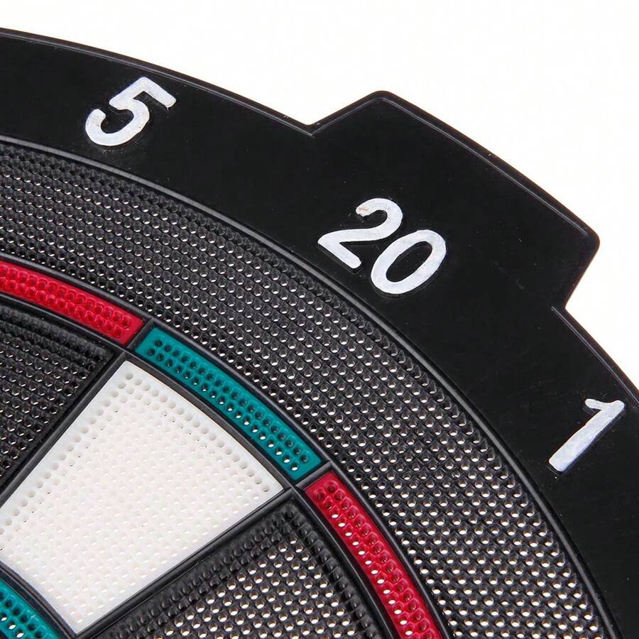 WIN.MAX 18-Inch Flexible Plastic Dart Board, Indoor Entertainment & Interactive Dart Game Set ...