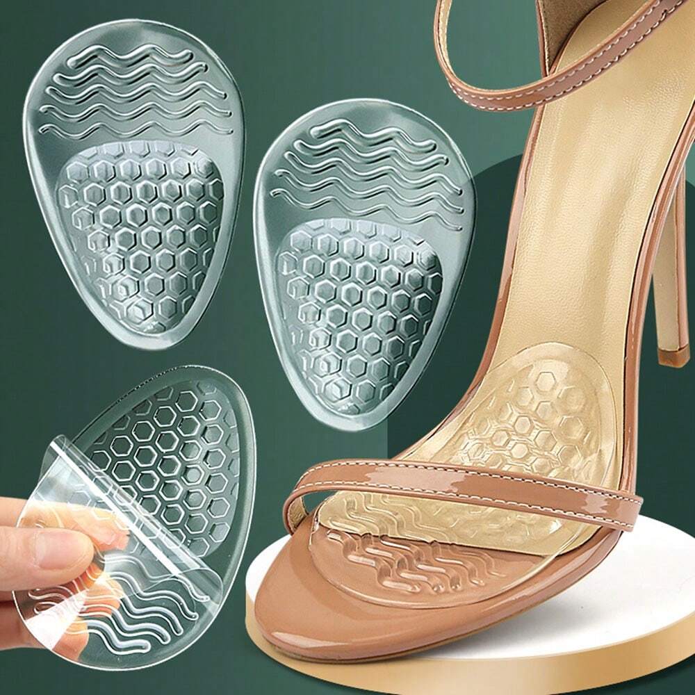 Silicone Honeycomb Forefoot Pads, Soft & Shock-Absorbing Cushions For ...