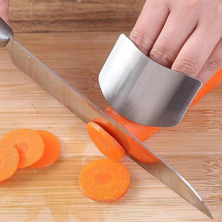 Stainless Steel Finger Shield, Knife Finger Guards For Cutting Food And ...