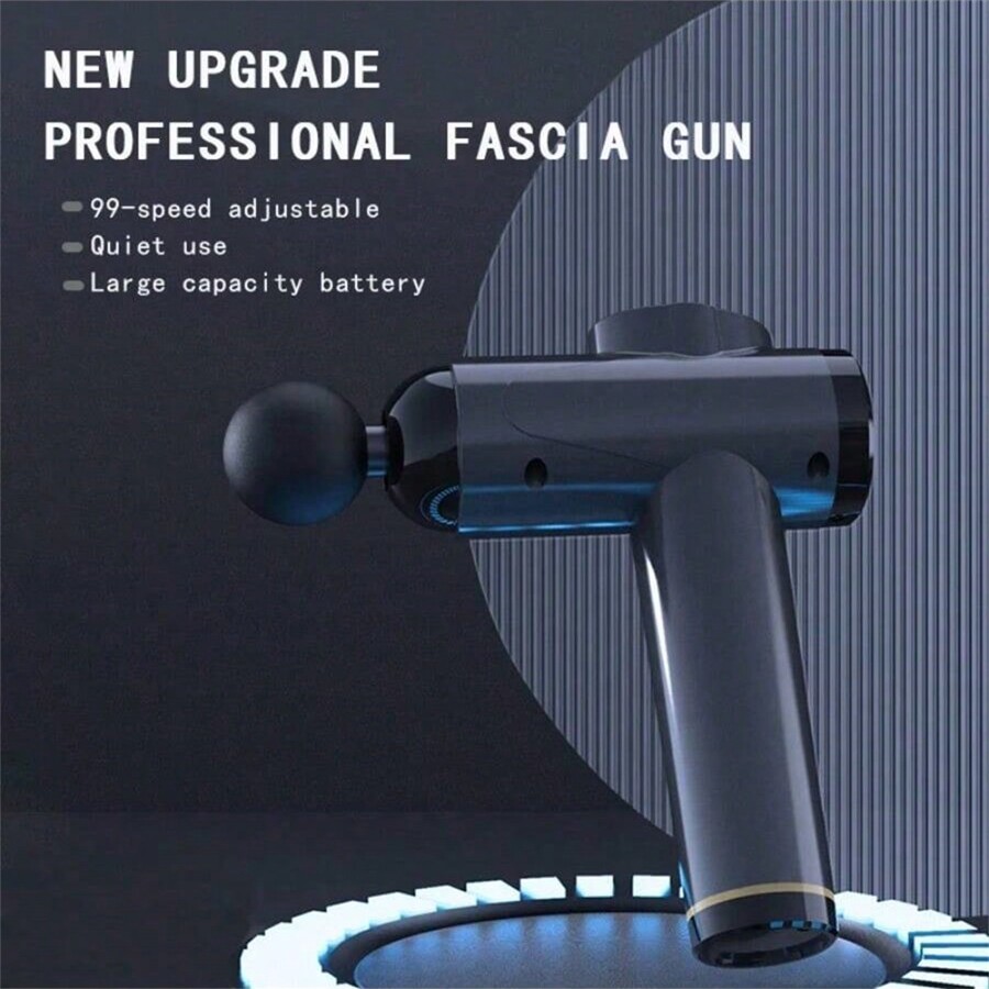 New Fascial Massage Gun Muscle Relaxation Vibration Machine Neck Back ...