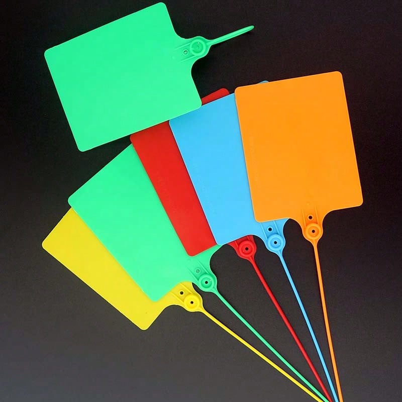 100pcs Single-Use Plastic Seals Logistics Express Delivery Package ...