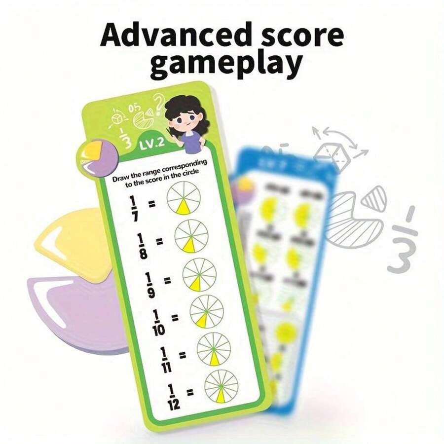 1set Kids Math Flash Cards Set, Number Learning Games, Addition ...