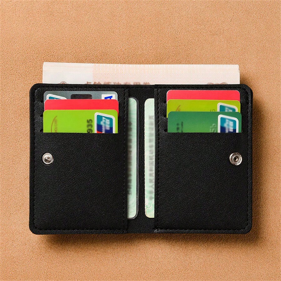 Custom Portable Small Wallet Short Simple Mini Wallet Card Bag Thin ... Custom Portable Small Wallet Short Simple Mini Wallet Card Bag Thin ...
