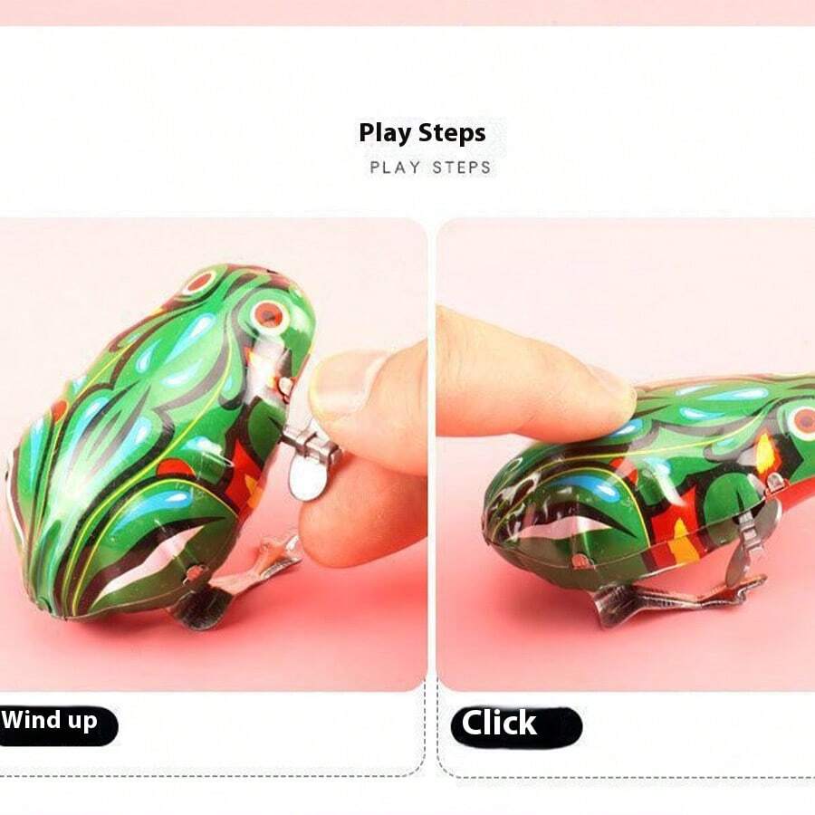 Tin Frog Animal Model Toy, Realistic Animal Collectible Toy, Desktop ...