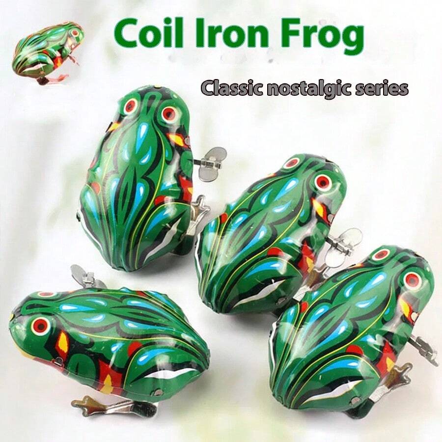 Tin Frog Animal Model Toy, Realistic Animal Collectible Toy, Desktop ...