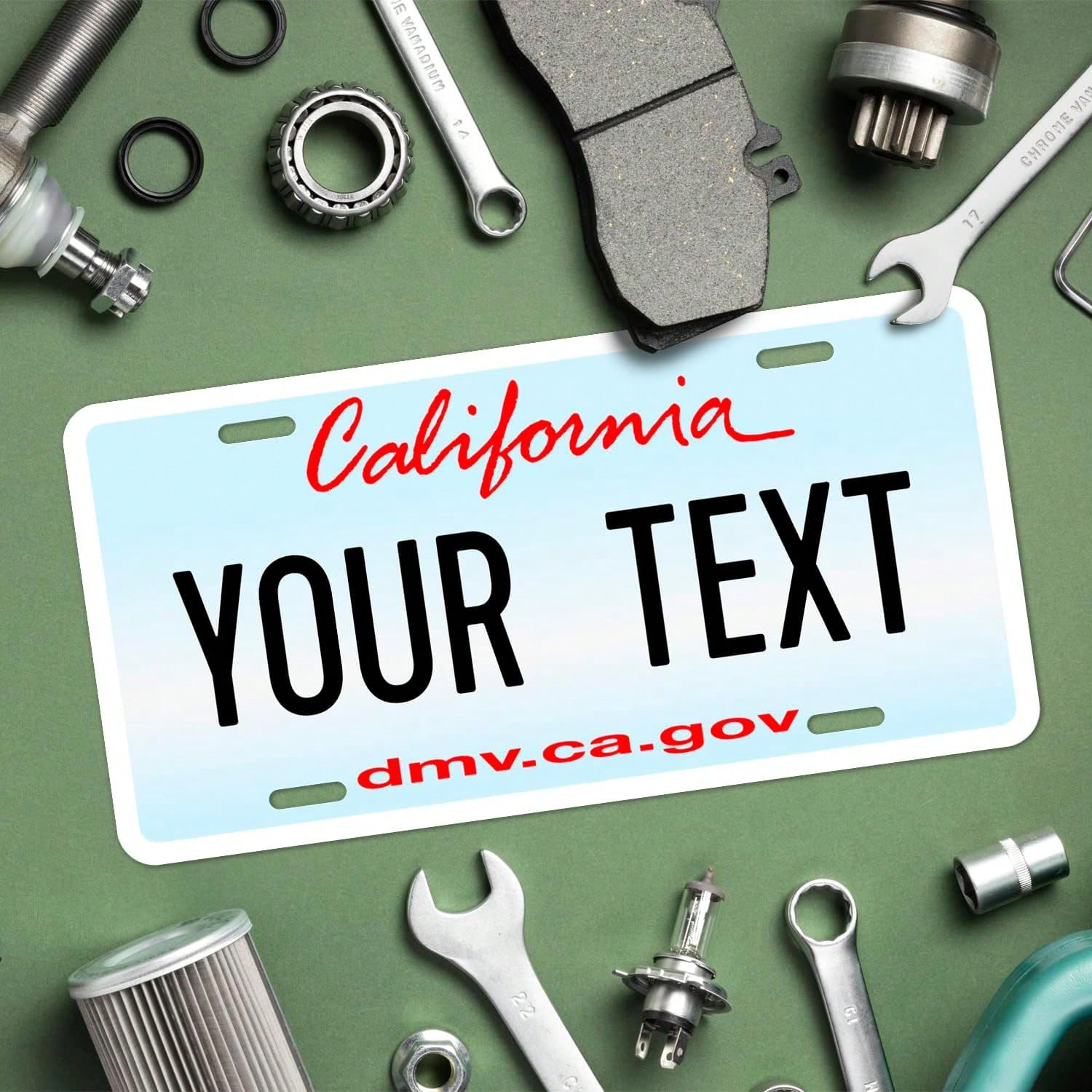 Personalize And Customize 50 State License Plates, Add Your Customized ...