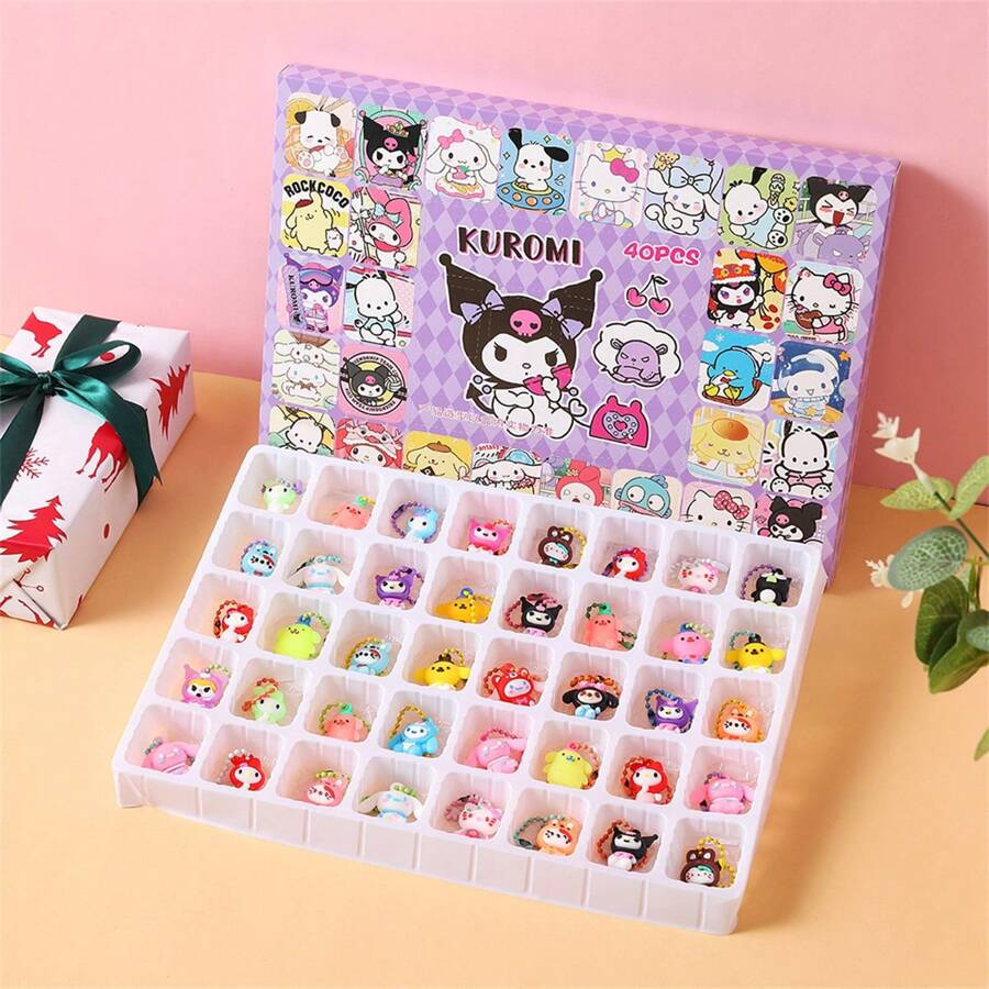 Sanrio Caixa Mistério de 40 Peças Hello Kitty Saint Leo - Conjunto ...