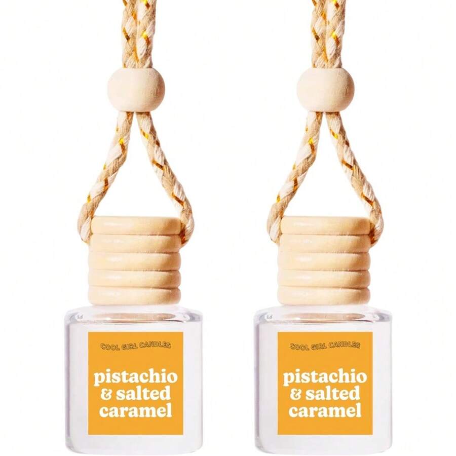 Pistachio Salted Caramel Hanging Car Air Freshener And Essential Oil ...