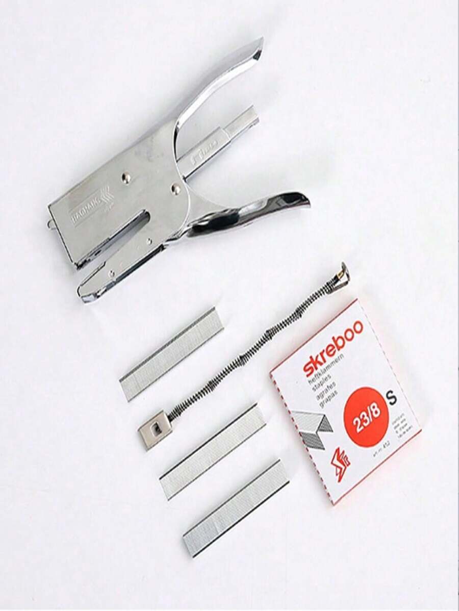 A Set Of Metal Handheld Staplers Can Deliver 1000 Staples, Essential ...