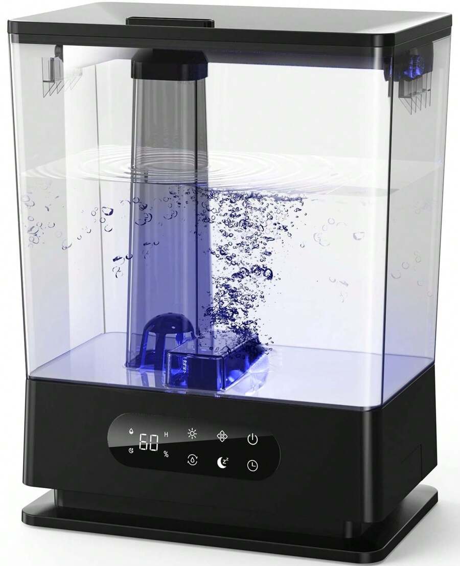 ALROCKET 6.5L Large Humidifiers Top Fill Cool Mist Humidifier For For Bedroom, Home, And Large ...