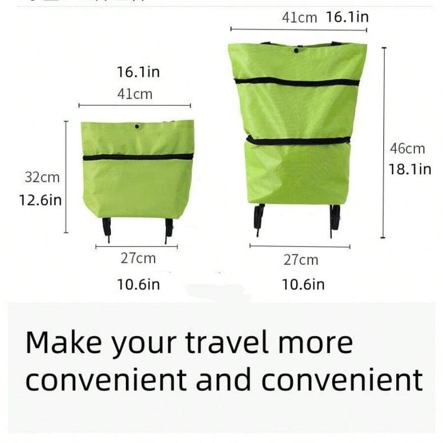 Practical Lightweight Deformable Storage Shopping Cart | SHEIN South Africa