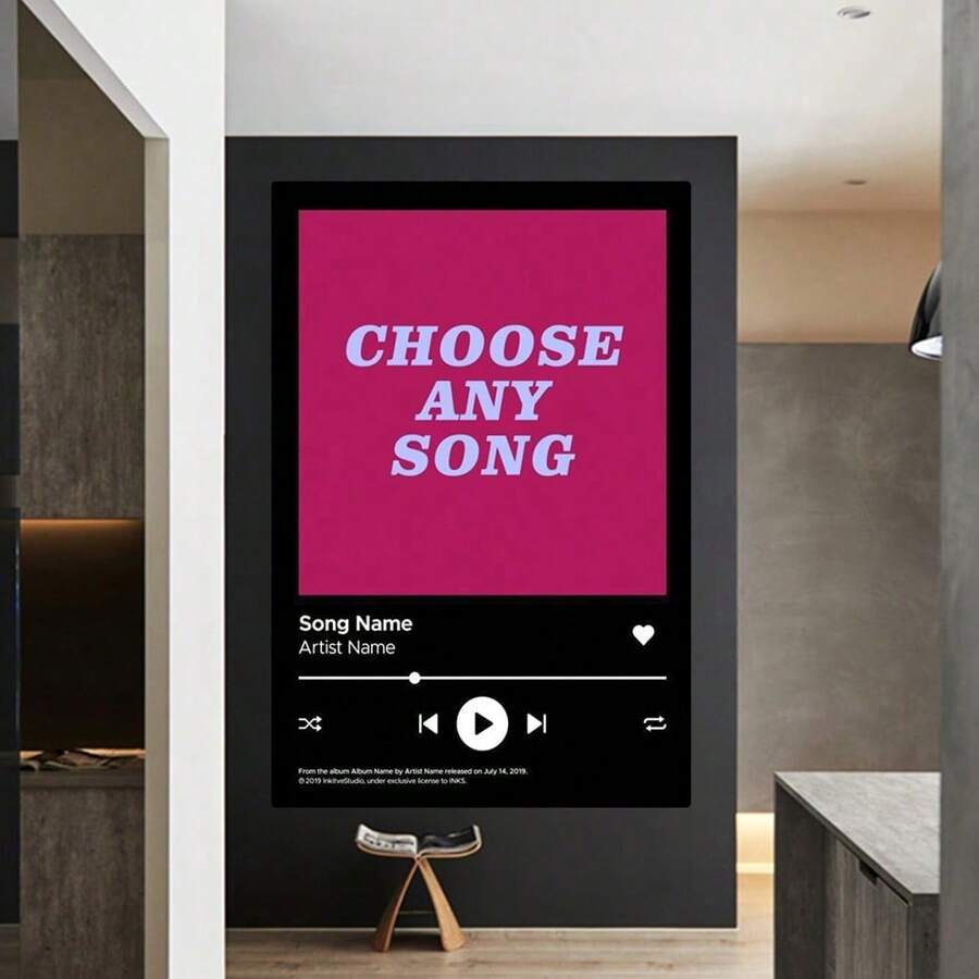 Customized Song Posters - Music Murals, Album Cover Printing, Choose ...