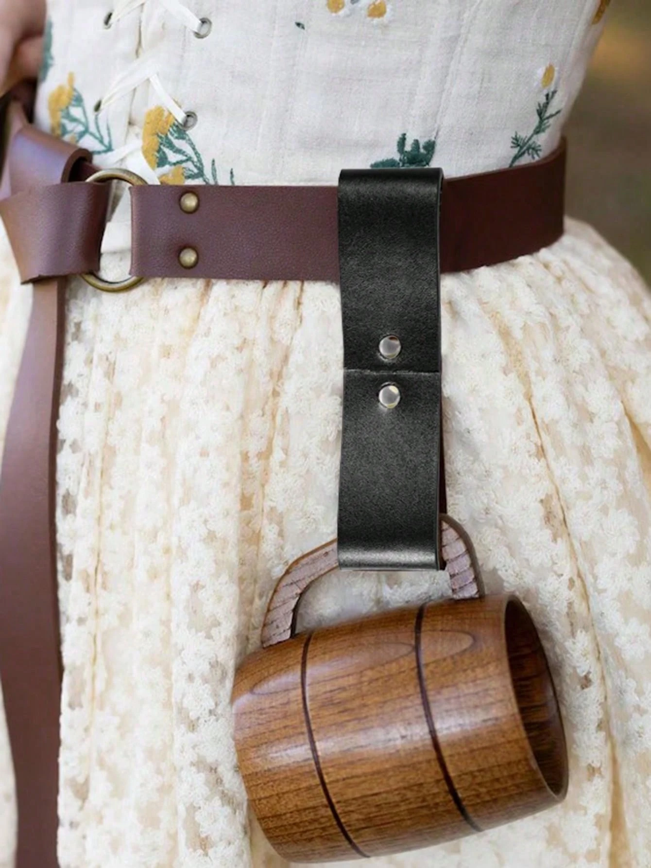 Medieval PU Leather Accessory For Medieval Belt And Armor To Hang Bags ...