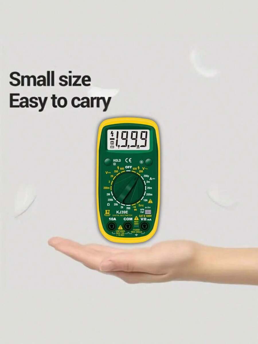 KJ39E Digital Multimeter, Magnet-Attached Universal Meter For Current ...