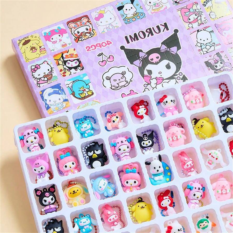 Sanrio 40-Piece Saint Leo Hello Kitty Mystery Box Dolls - Fun Mystery ...