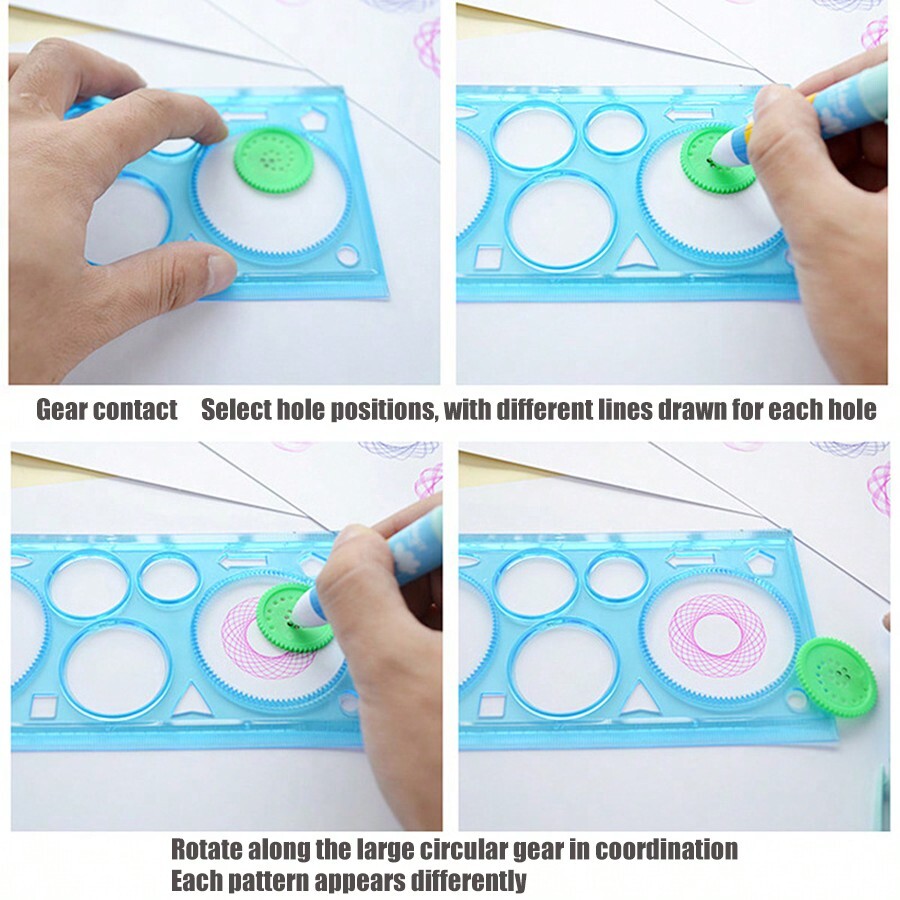 Multifunctional Ruler Set, Drawing Ruler, Drafting Ruler, Drafting Tool ...