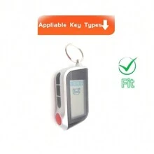 TPU Key Case Cover For Starline A93 A63, Two Way Car Alarm LCD Remote Controller Key Fob Cover ...