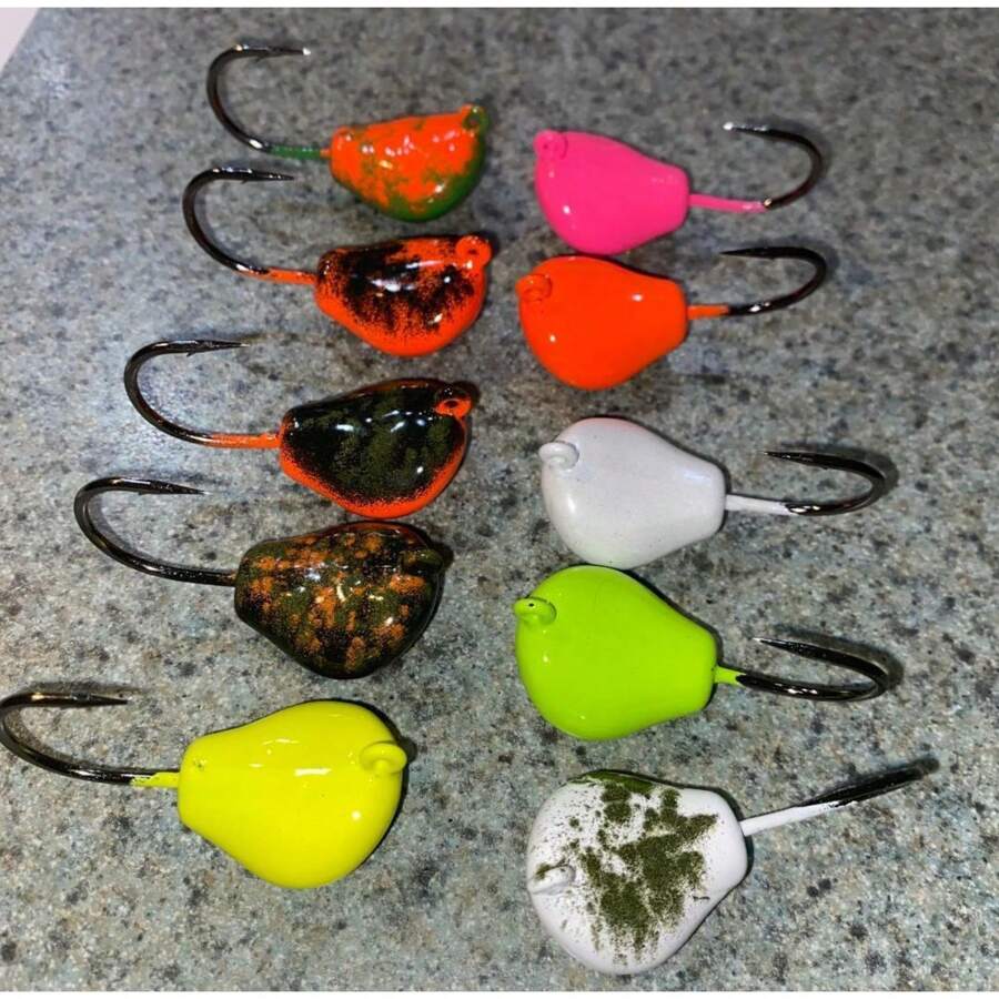 10 SPARKIE NC Tog Jigs MIXED COLORS Sheepshead Tautog Jig Heads BLACKFISH | SHEIN USA