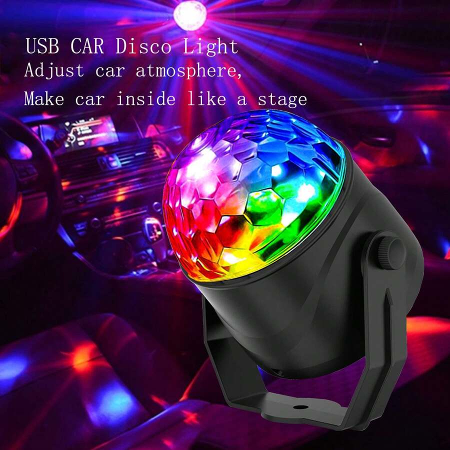Remote Control LED Small Magic Ball USB Mini Crystal Magic Ball Light ...