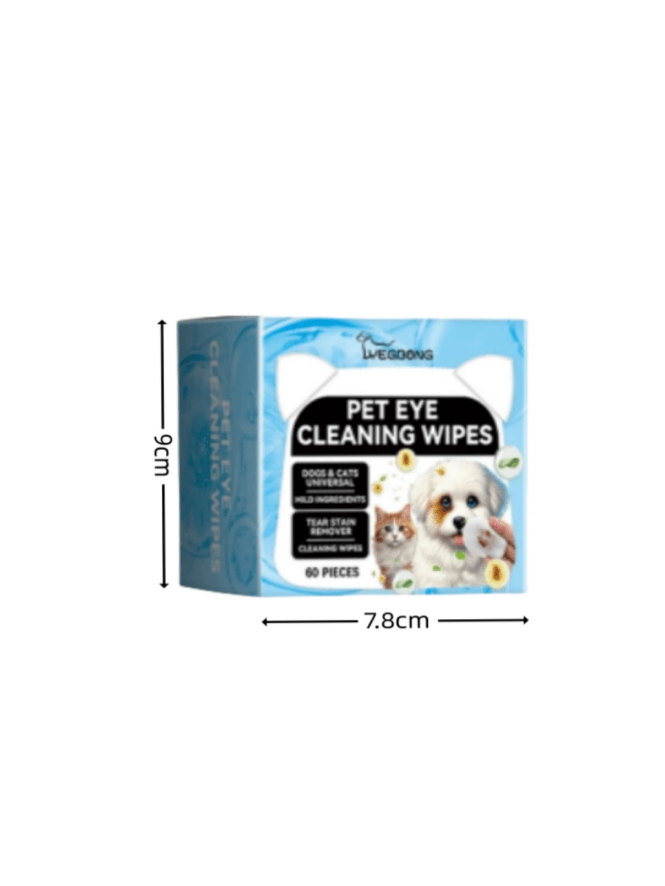 Pet Eye Care Wet Wipes - Gentle Eye Cleaning For Eye Crust And Tear ...