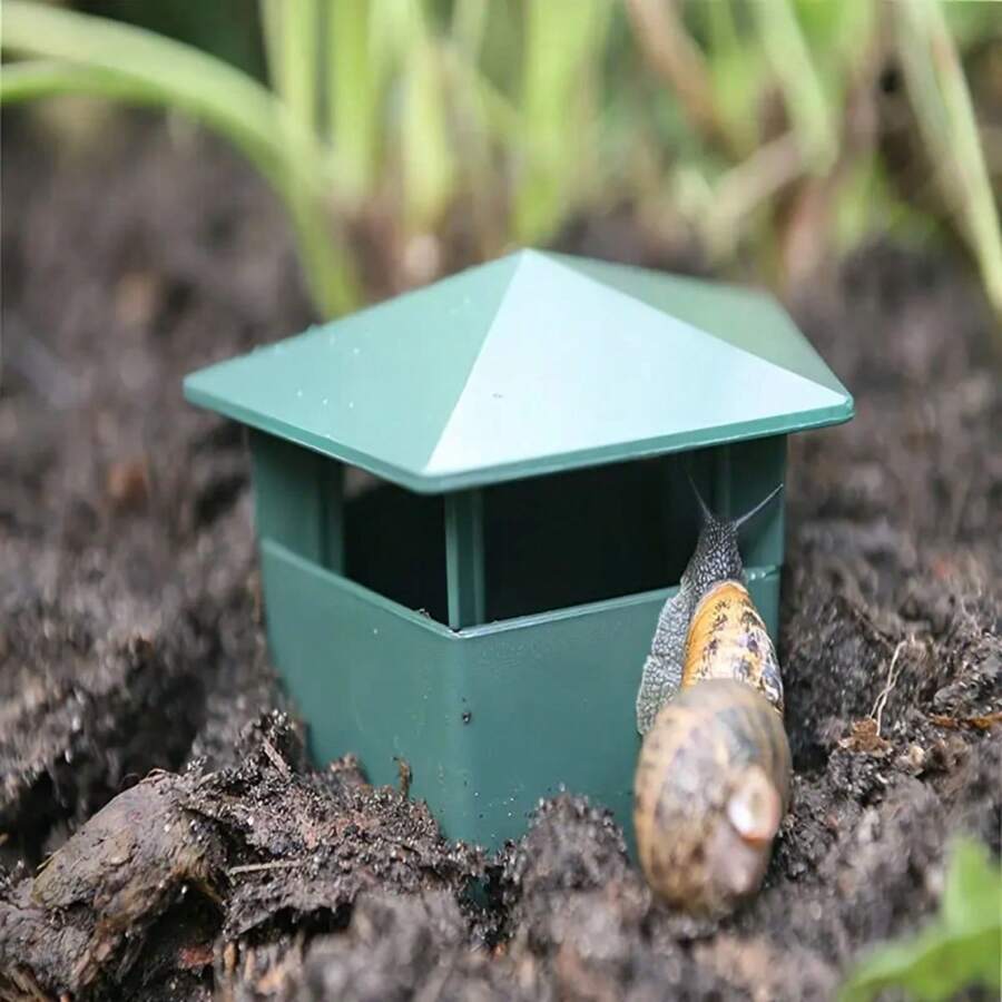 Snail Trap, Plastic Insect Pest Controller, Green Reptile Catcher For ...