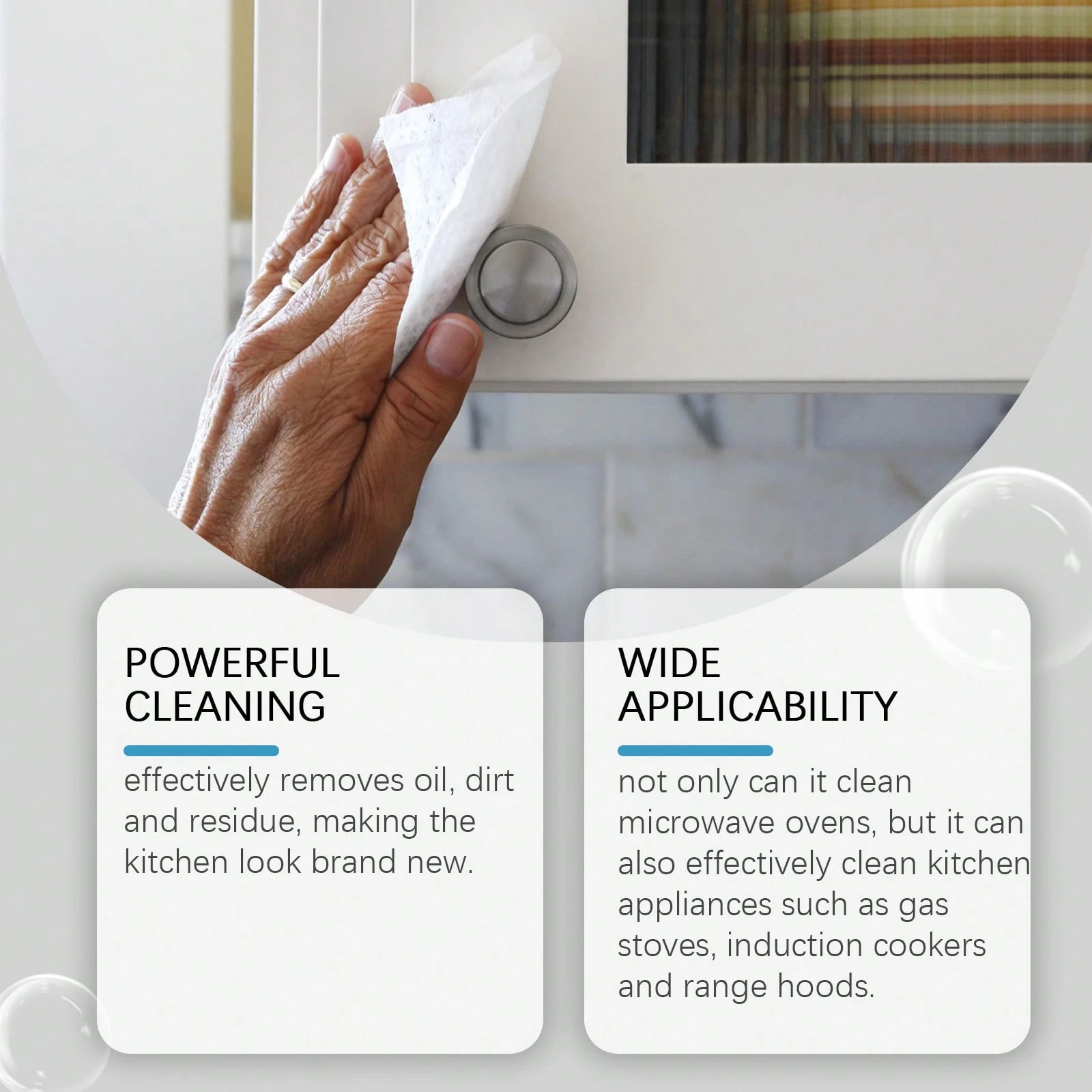 Jakehoe Multi-Purpose Oil Removal Powder Kitchen Stovetop Gentle Oil ...