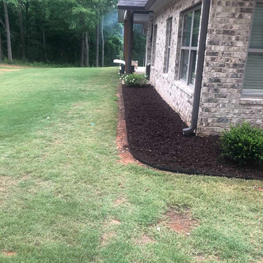 Landscape Edging Border With Spikes, Simple Installation No Dig Weather-Resistant Versatile ...