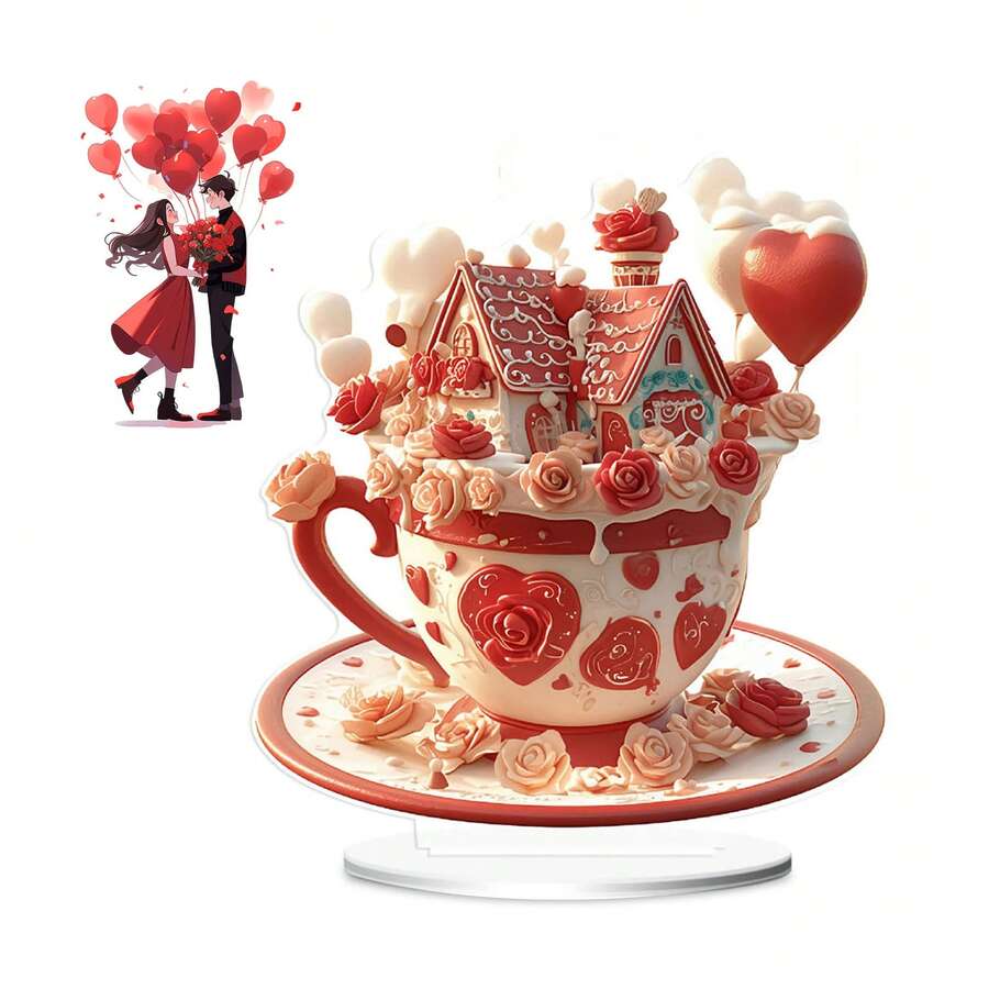 2D Mixed Fake Cake Model With Creative 2D HD Printing Technology ...
