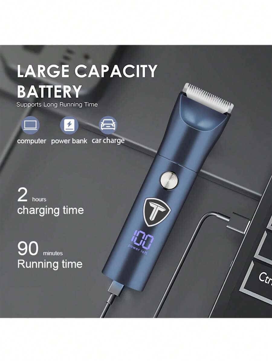 5 In 1 Professional Body Hair Trimmer, Groin And Body Trimmer ...