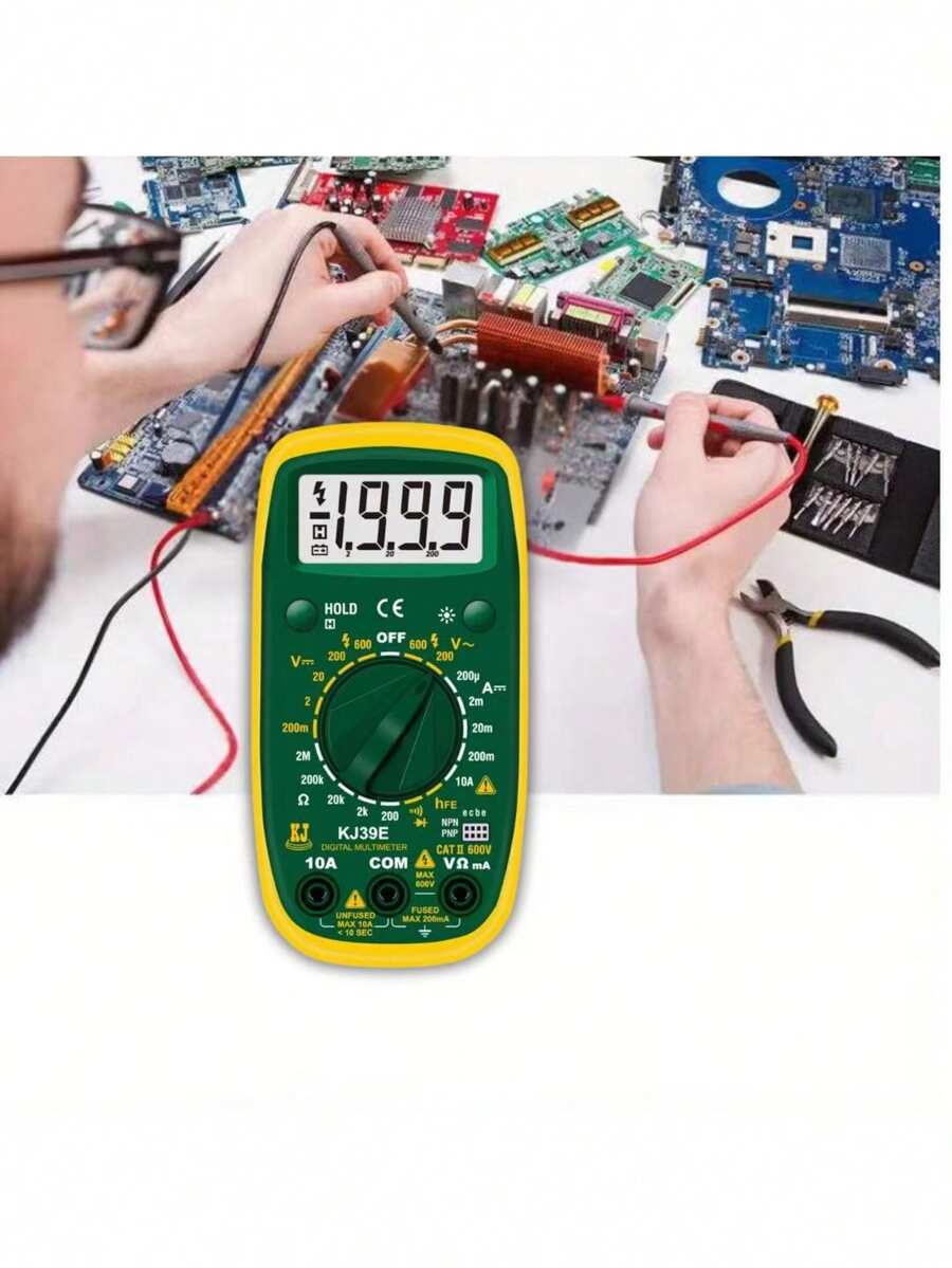 KJ39E Digital Multimeter, Magnet-Attached Universal Meter For Current ...