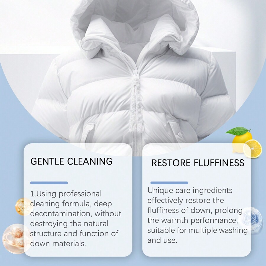 Jakehoe Down Jacket Detergent Mild Non-Irritating Cleaning Stain ...