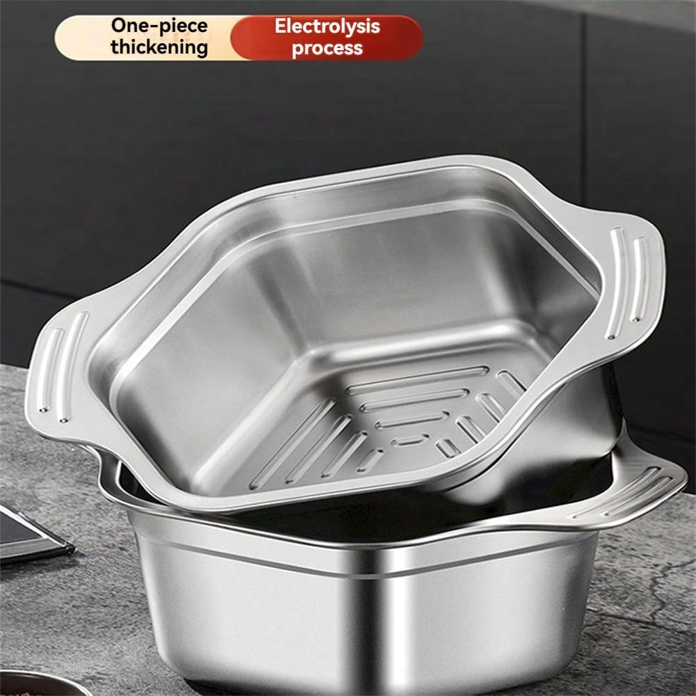 1pc Crayfish Skewer Basin, Stainless Steel Multifunctional Hot Pot ...