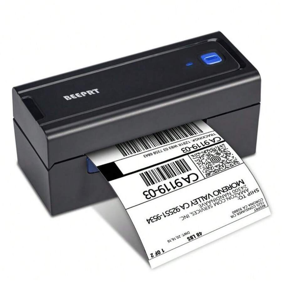 Wireless Shipping Printer 4x6 Label, 480bt-Bluetooth Printer For ...
