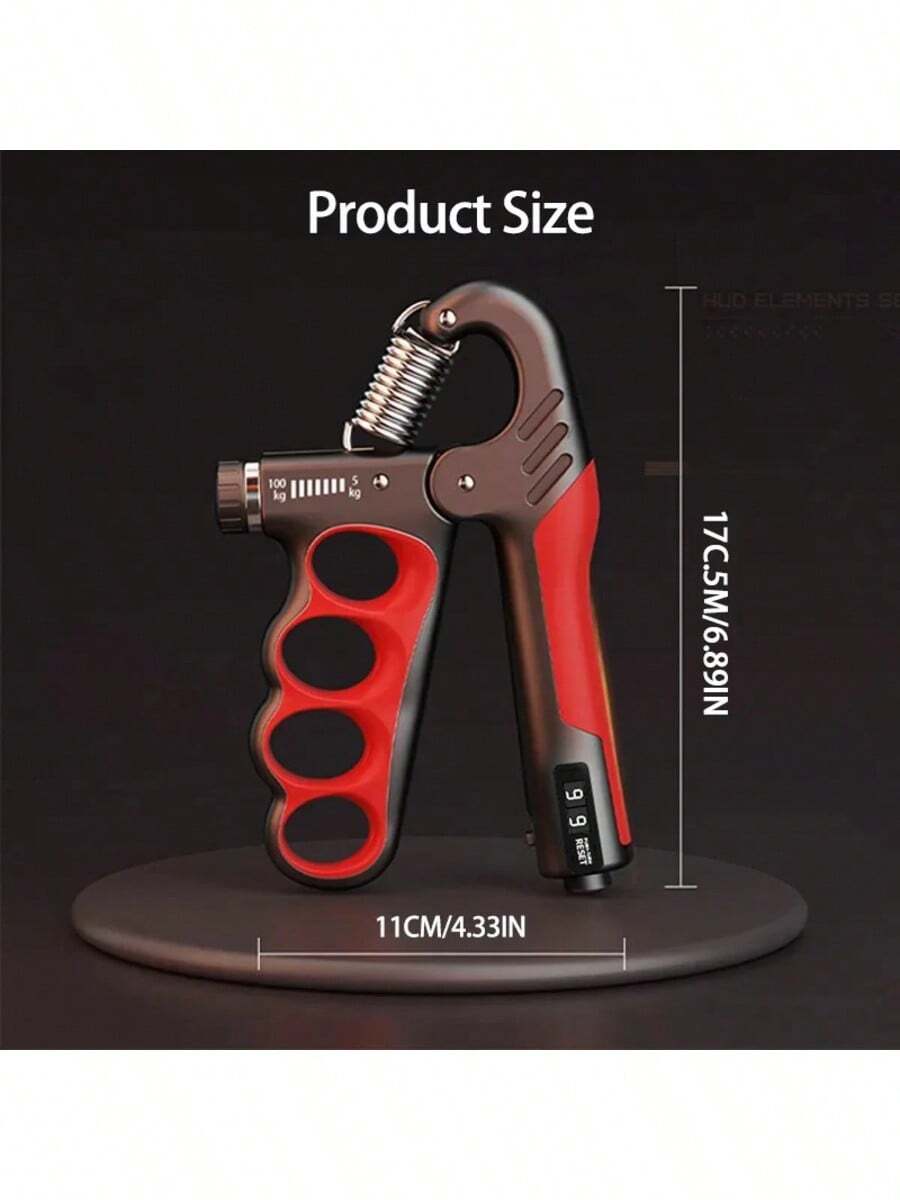 5-100kg Grip Strength Gym Wrist Expander Hand Strengthener Adjustable ...