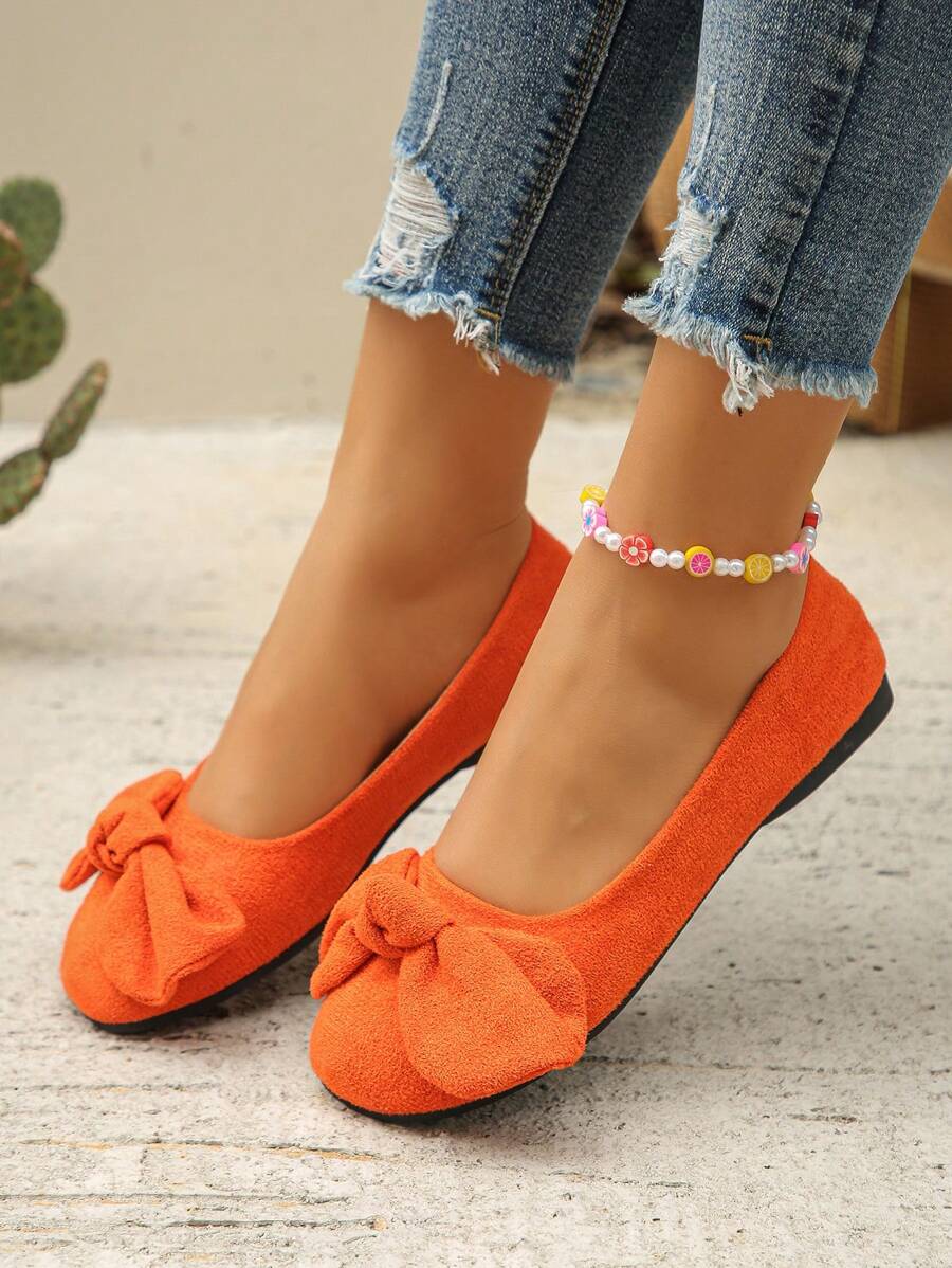 Cross-Border Plus Size 36-43 damskie baleriny typu Mary Jane, słodki ...