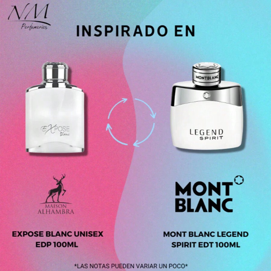 Lattafa PARFYM EXPONERAD VIT LATTAFA 100 ML | MONT BLANC INSPIRATION ...