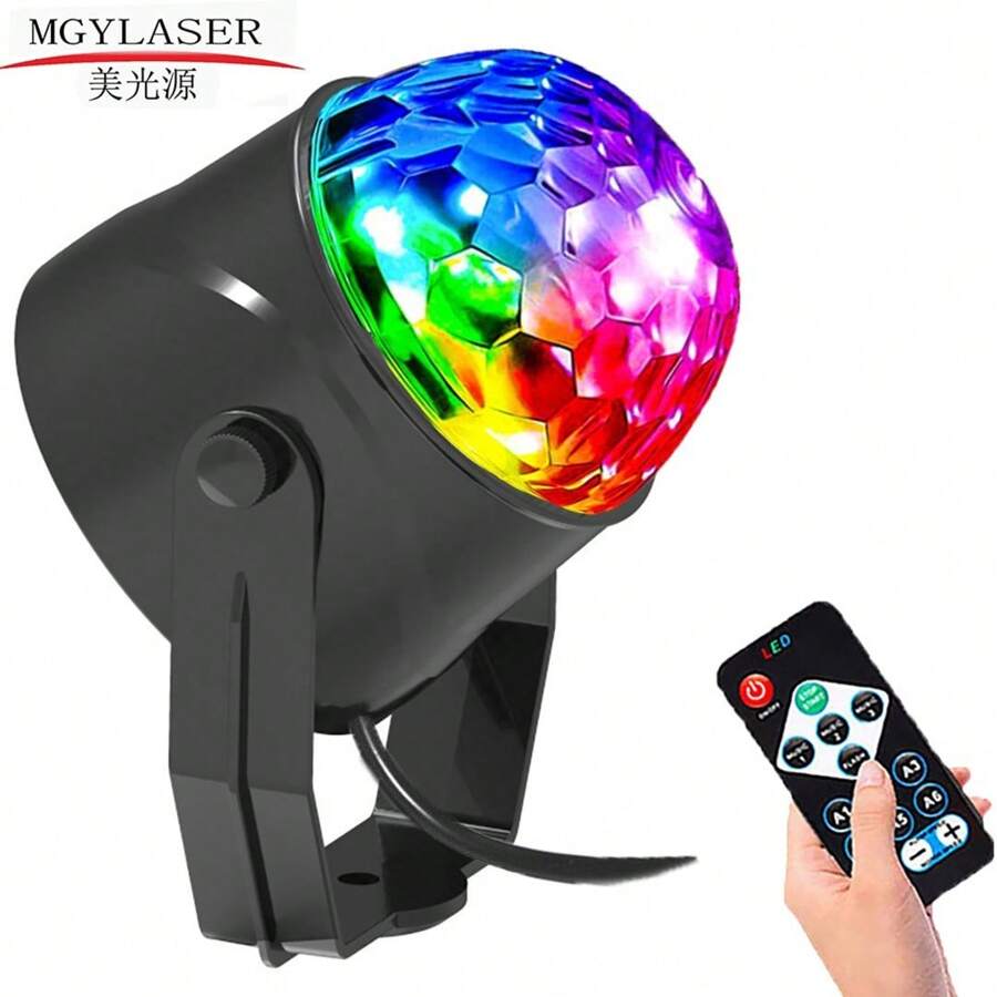 Remote Control LED Small Magic Ball USB Mini Crystal Magic Ball Light ...