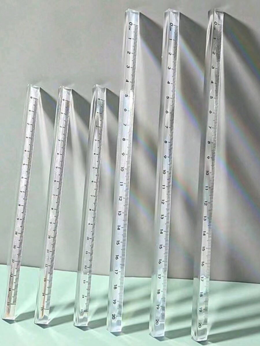 Simple And Transparent Triangular Ruler For Students, Windless Drawing ...