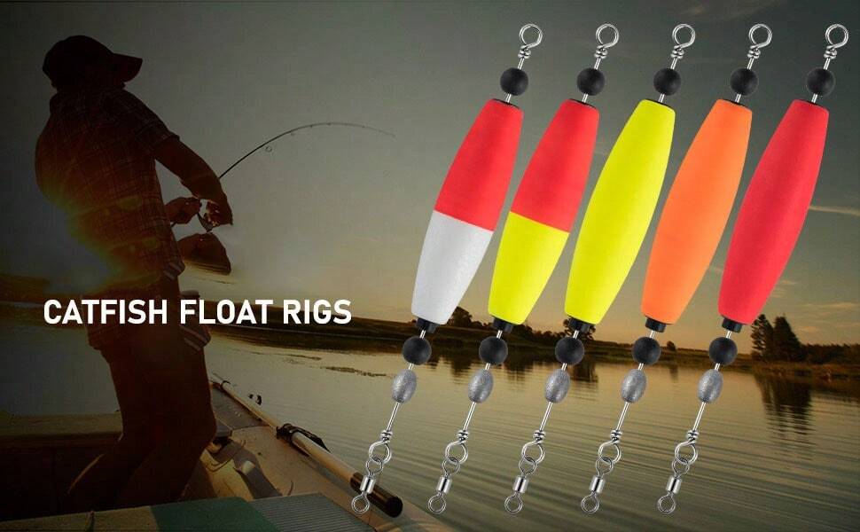 Equipo de pesca con flotador tipo boya para pesca de bagre, con ...