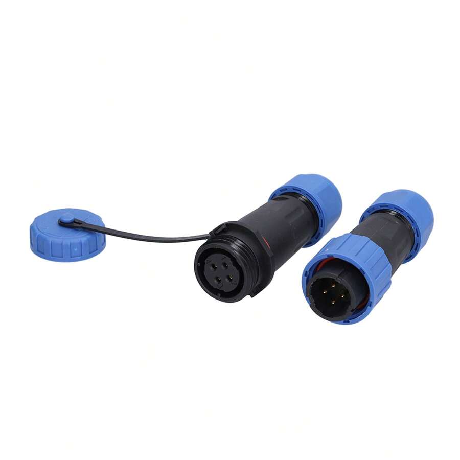 MINSHUXI 4 Pin Aviation Connector IP68 Waterproof Male And Female ...