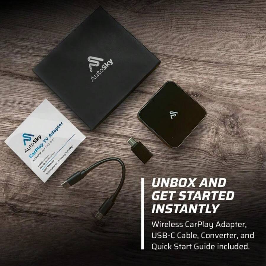 AutoSky CarPlay TV Adapter - Adapter Which Allows TV Sticks On Your ...