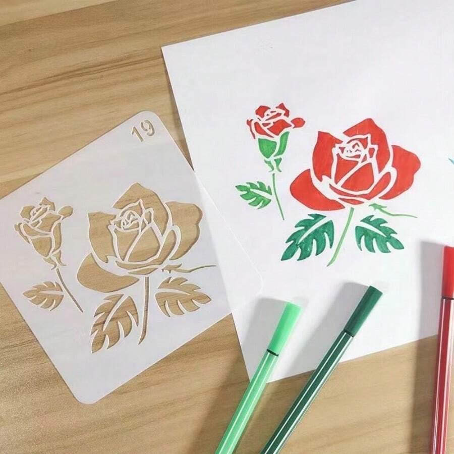 20 Pieces Of Drawing Templates For Painting Supplies, Universal Drawing ...