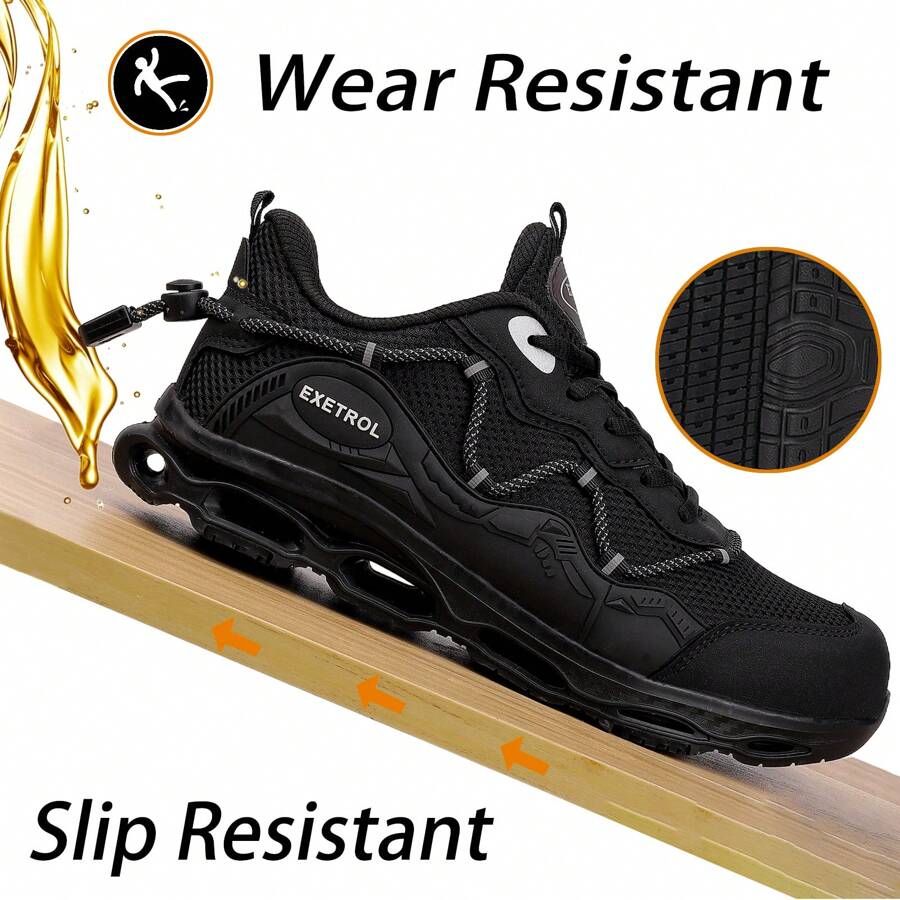 Steel Toe Sneakers For Men Women Comfortable Indestructible Safety ...