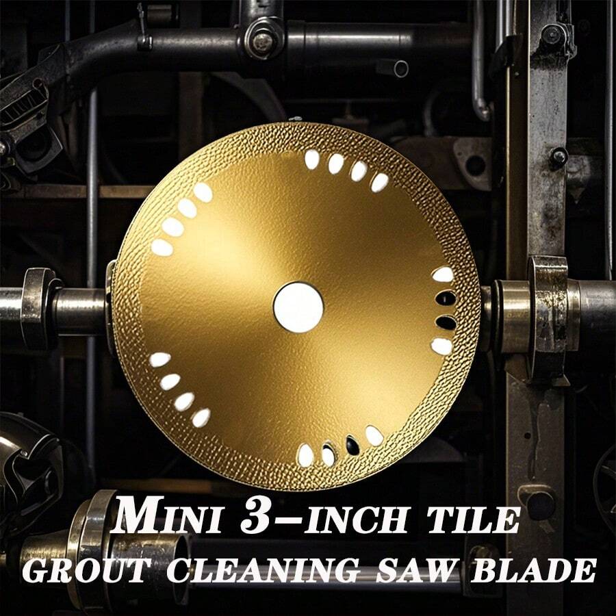 3-Inch Diamond Tile Grout Saw Blade, Specialized Grout Removal Circular ...