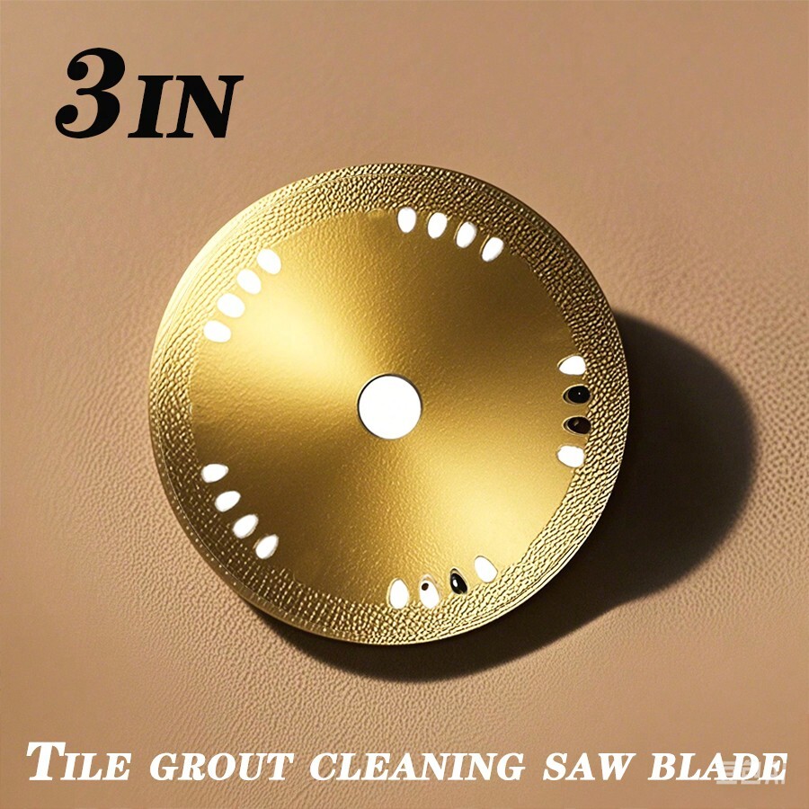 3-Inch Diamond Tile Grout Saw Blade, Specialized Grout Removal Circular ...