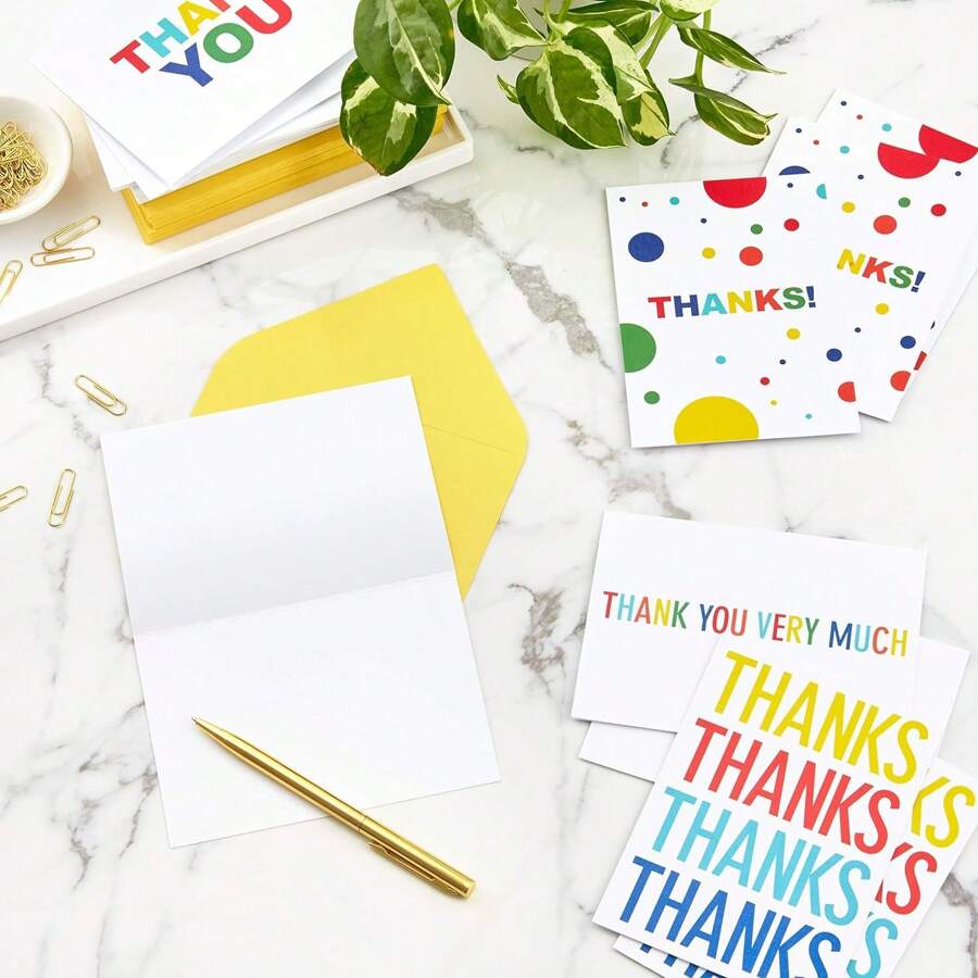 Thank You Cards With Envelope,Thank You Cards Bulk Thank You Notes For ...