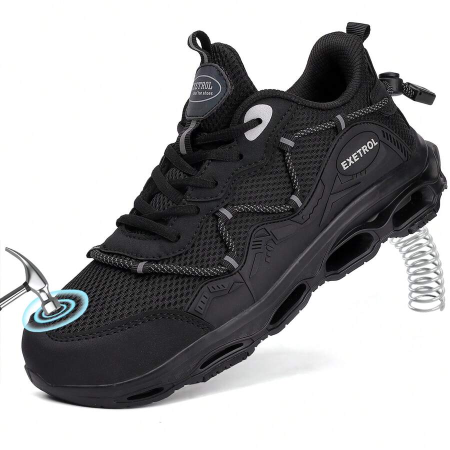 Steel Toe Sneakers For Men Women Comfortable Indestructible Safety ...